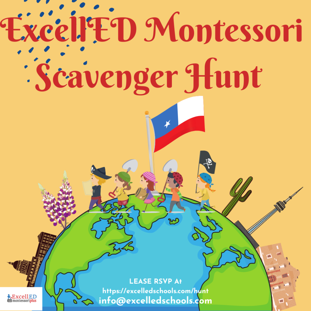 Scavenger Hunt - Excelled Montessori Plus