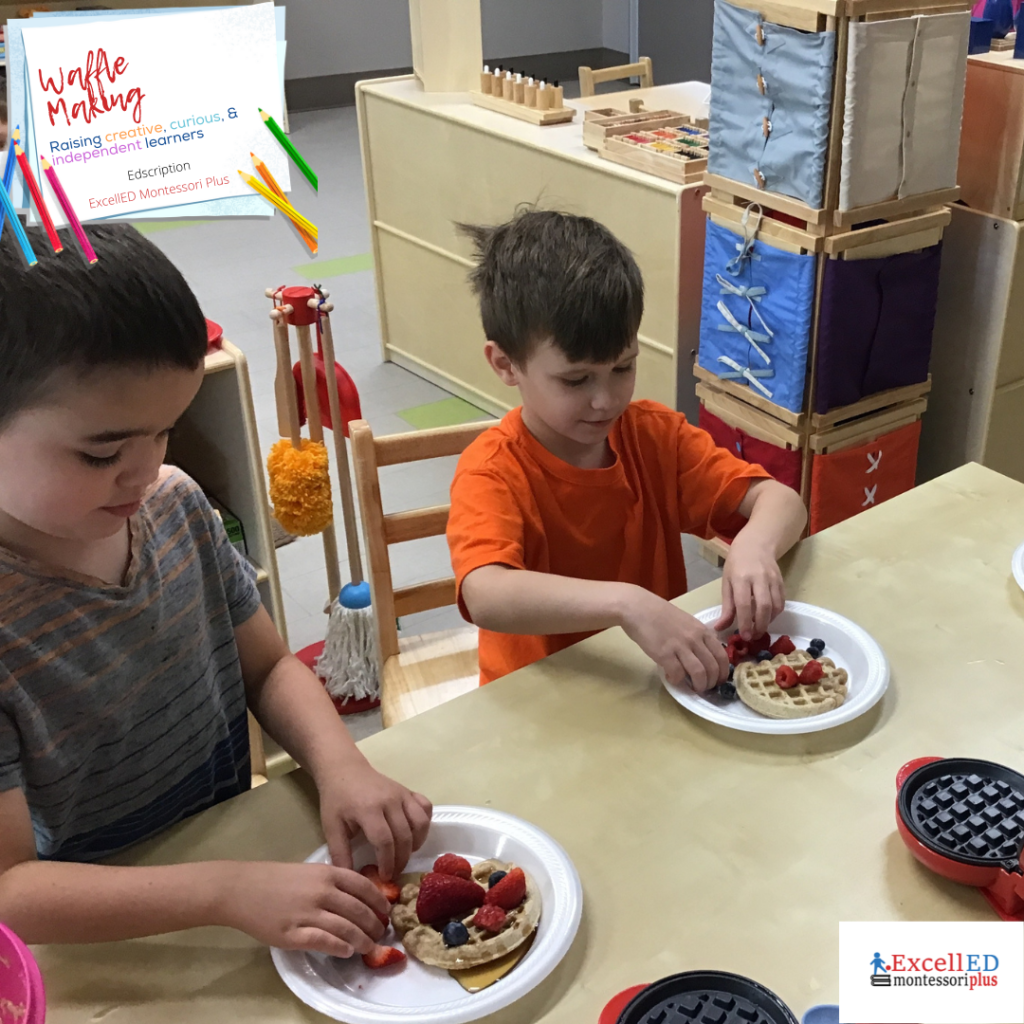 Cooking - Practical Life Activity - Excelled Montessori Plus